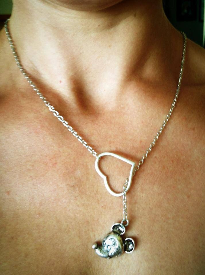 Drop Mickey Mouse Necklace on Luulla